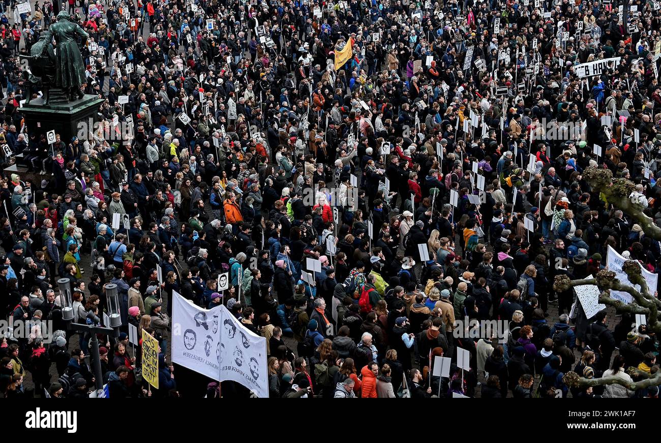 Hanau, Deutschland. 17th Feb, 2024. February 17th, 2024, xpsx, Local Hanau February 19th ...