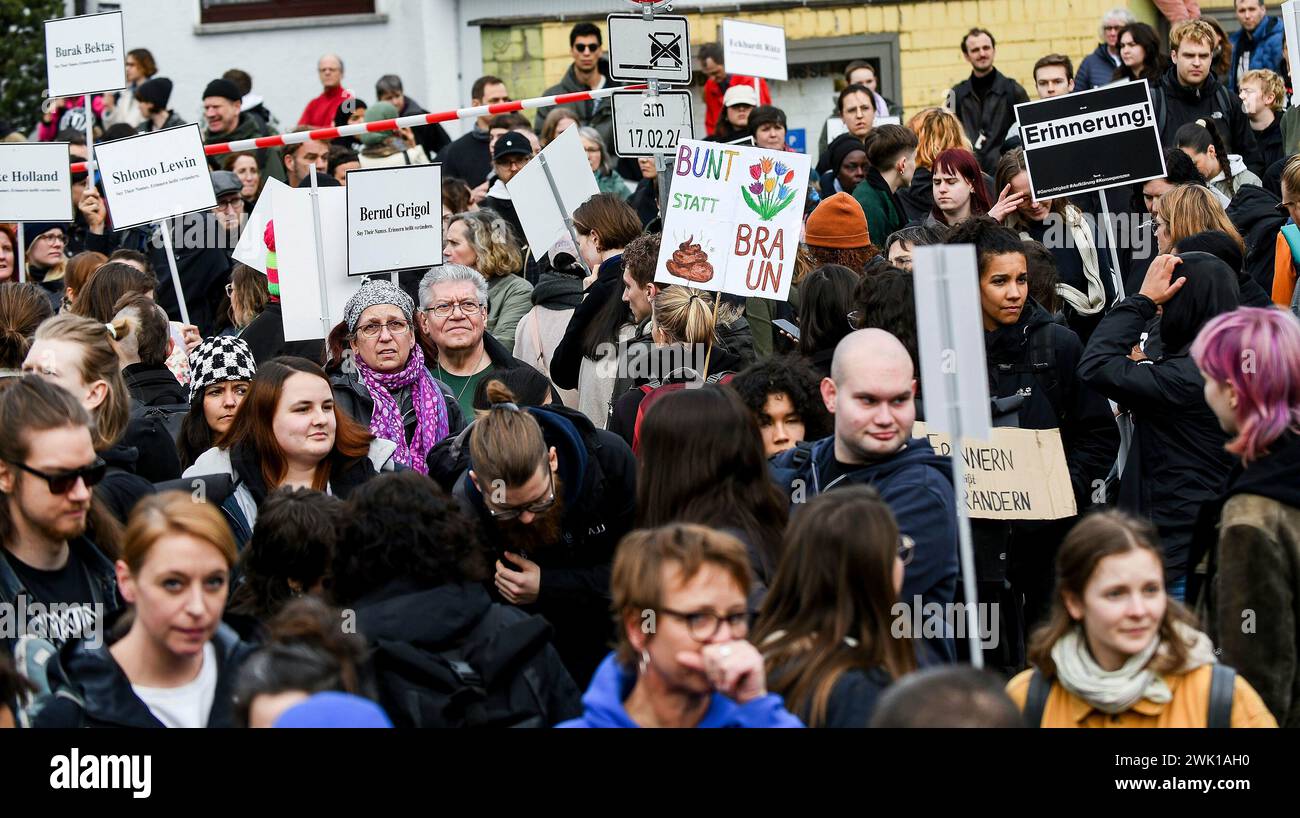 Hanau, Deutschland. 17th Feb, 2024. February 17th, 2024, xpsx, Local Hanau February 19th ...