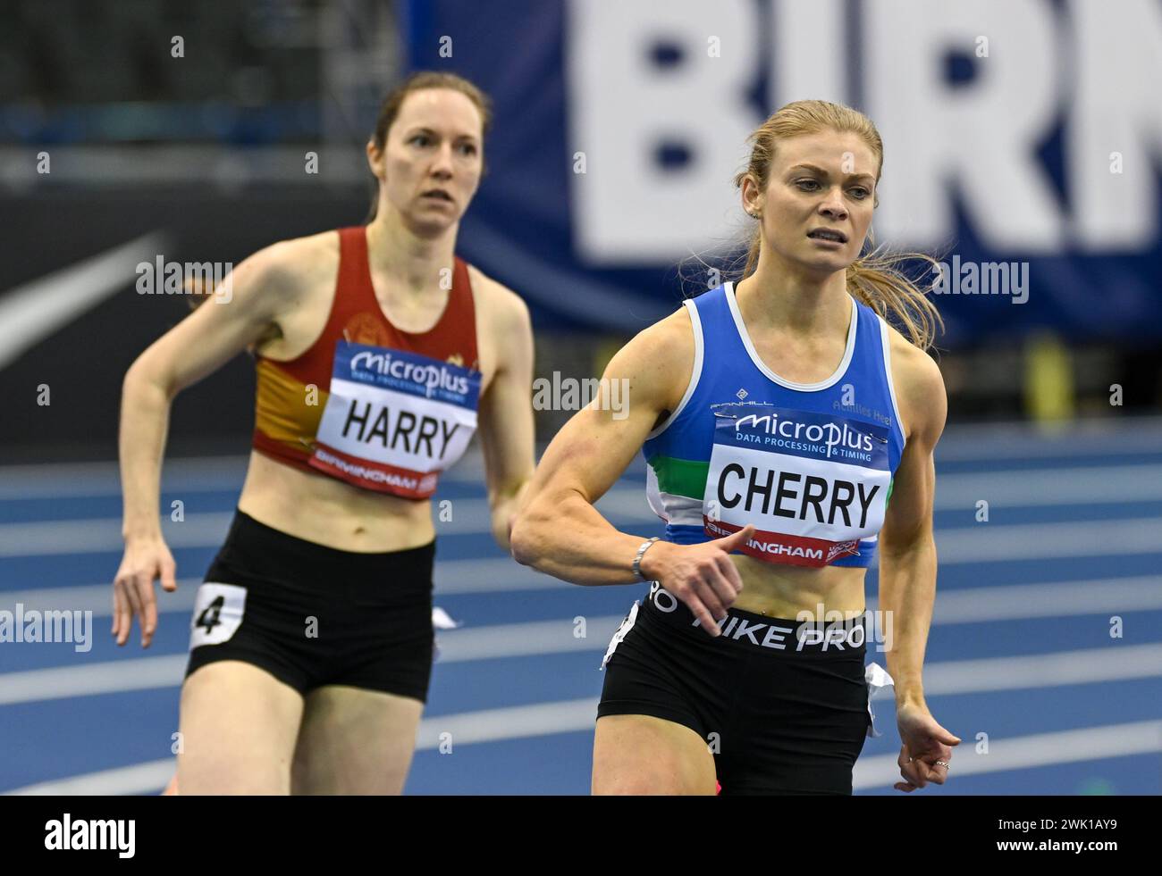 Birmingham, England. 17 February, 2023. Jill Cherry during the women’s ...