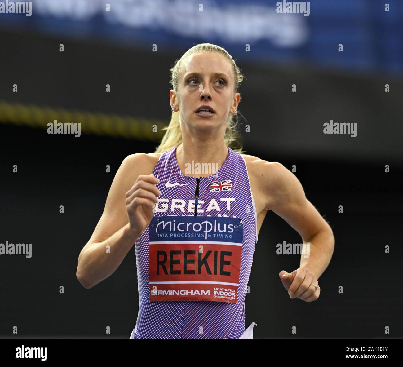 Birmingham, England. 17 February, 2024. Jemma Reekie during the women’s ...