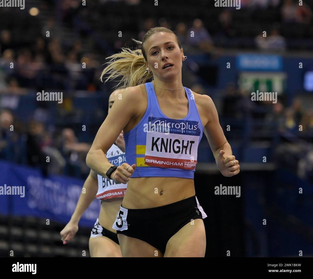 Birmingham England -17-2-2024 : Jessie KNIGHT Semifinal women’s 400m 52 ...