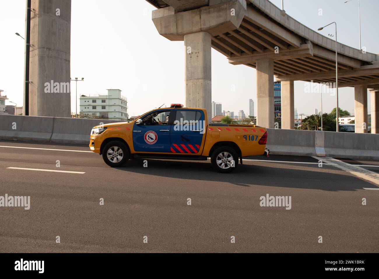 Bangkok, Thailand. 17th Feb, 2024. The Expressway Authority of Thailand ...