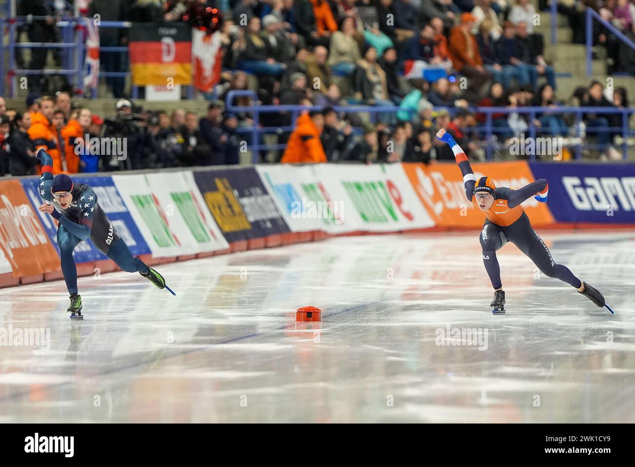 Calgary, Canada. 17th Feb, 2024. CALGARY, CANADA - FEBRUARY 17: Jordan ...