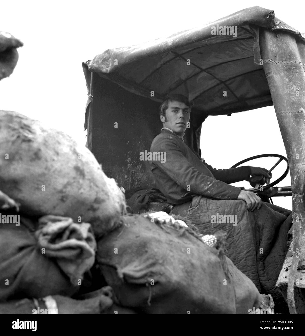 1970s tractor Black and White Stock Photos & Images - Alamy