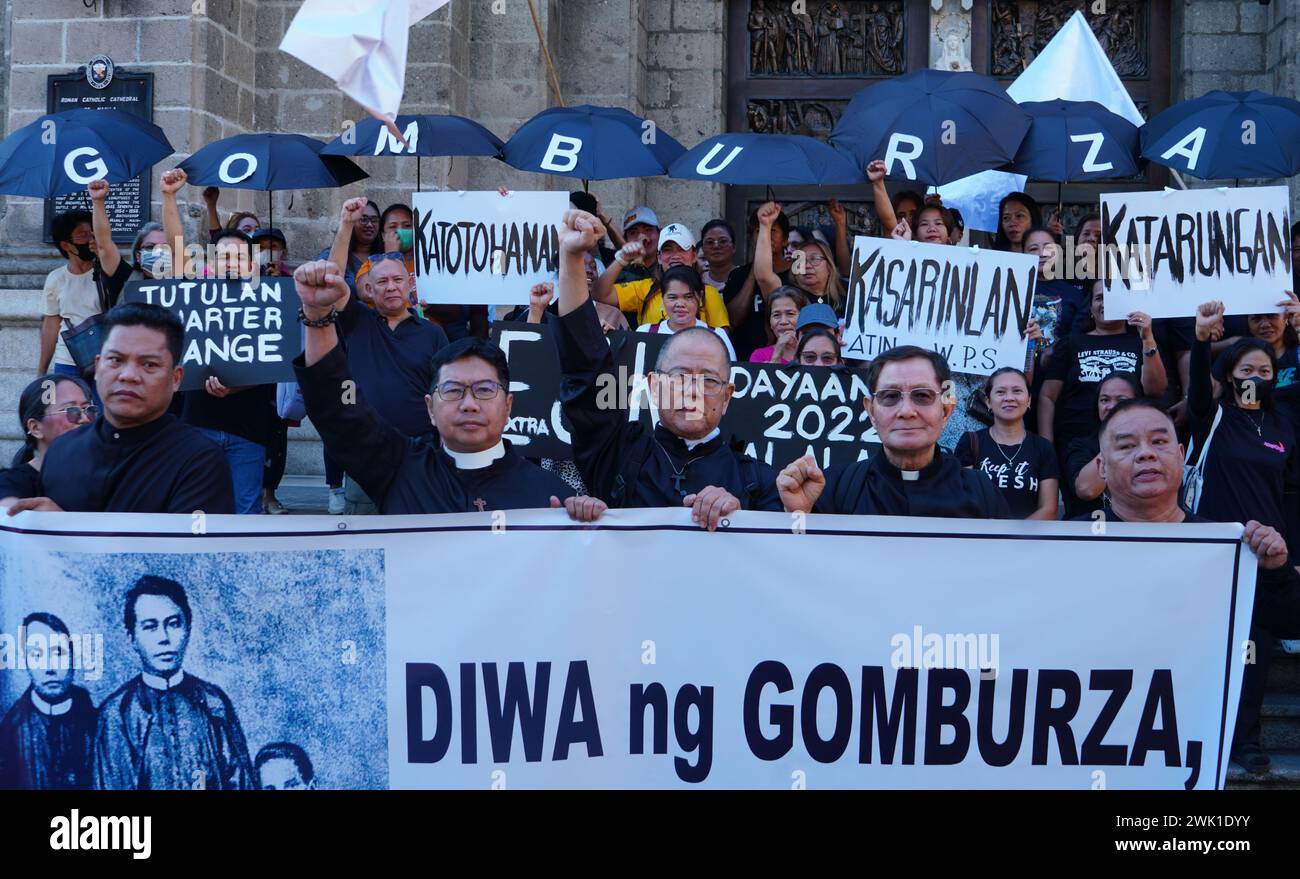 Manila, Metro Manila, Philippines. 17th Feb, 2024. In commemoration of ...