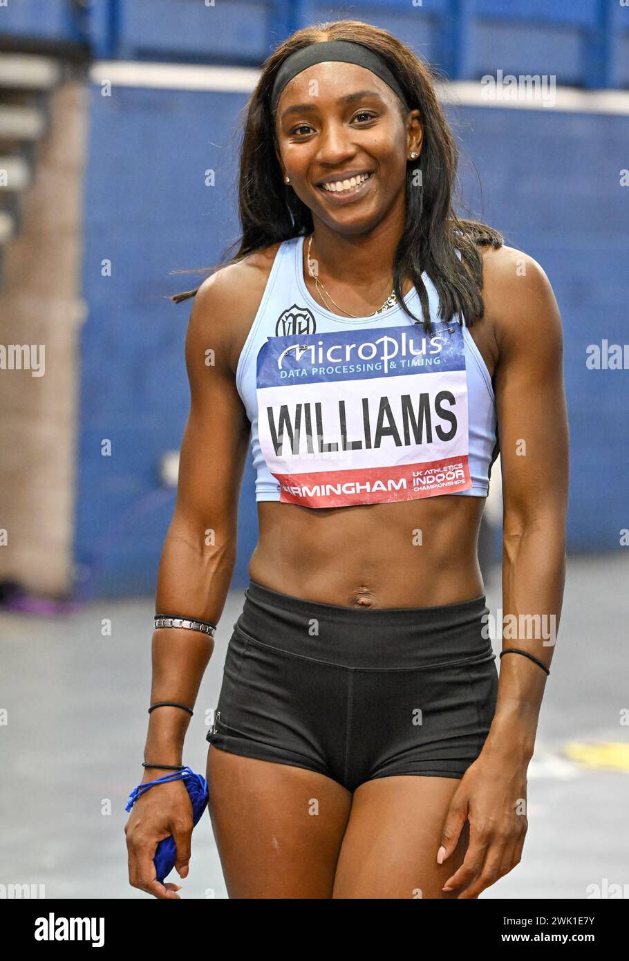 Birmingham, UK. 17th Feb, 2024. WILLIAMS Bianca after finishing 2nd in ...