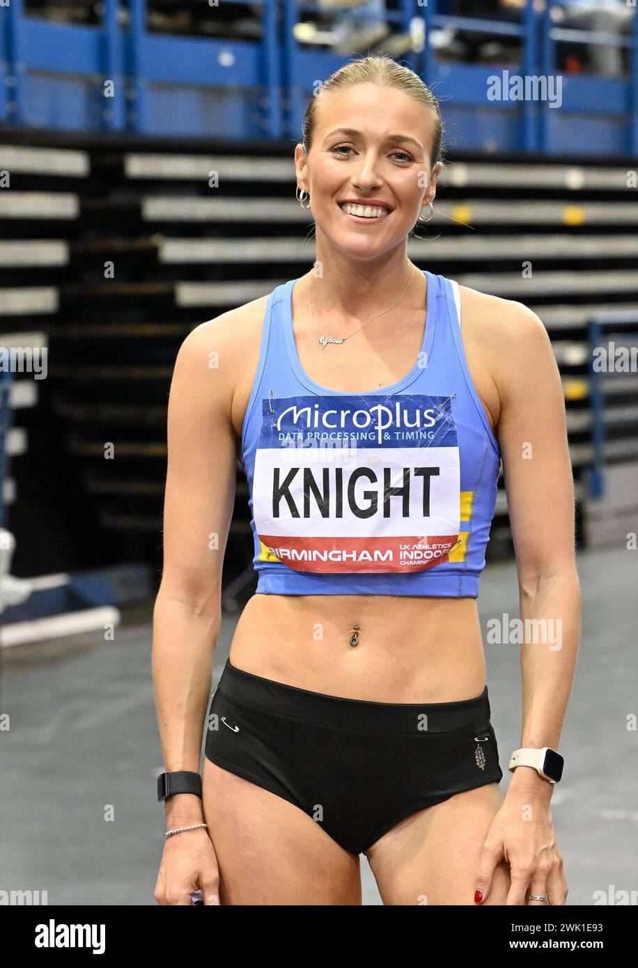 Birmingham, UK. 17th Feb, 2024. KNIGHT Jessica during the Microplus UK ...