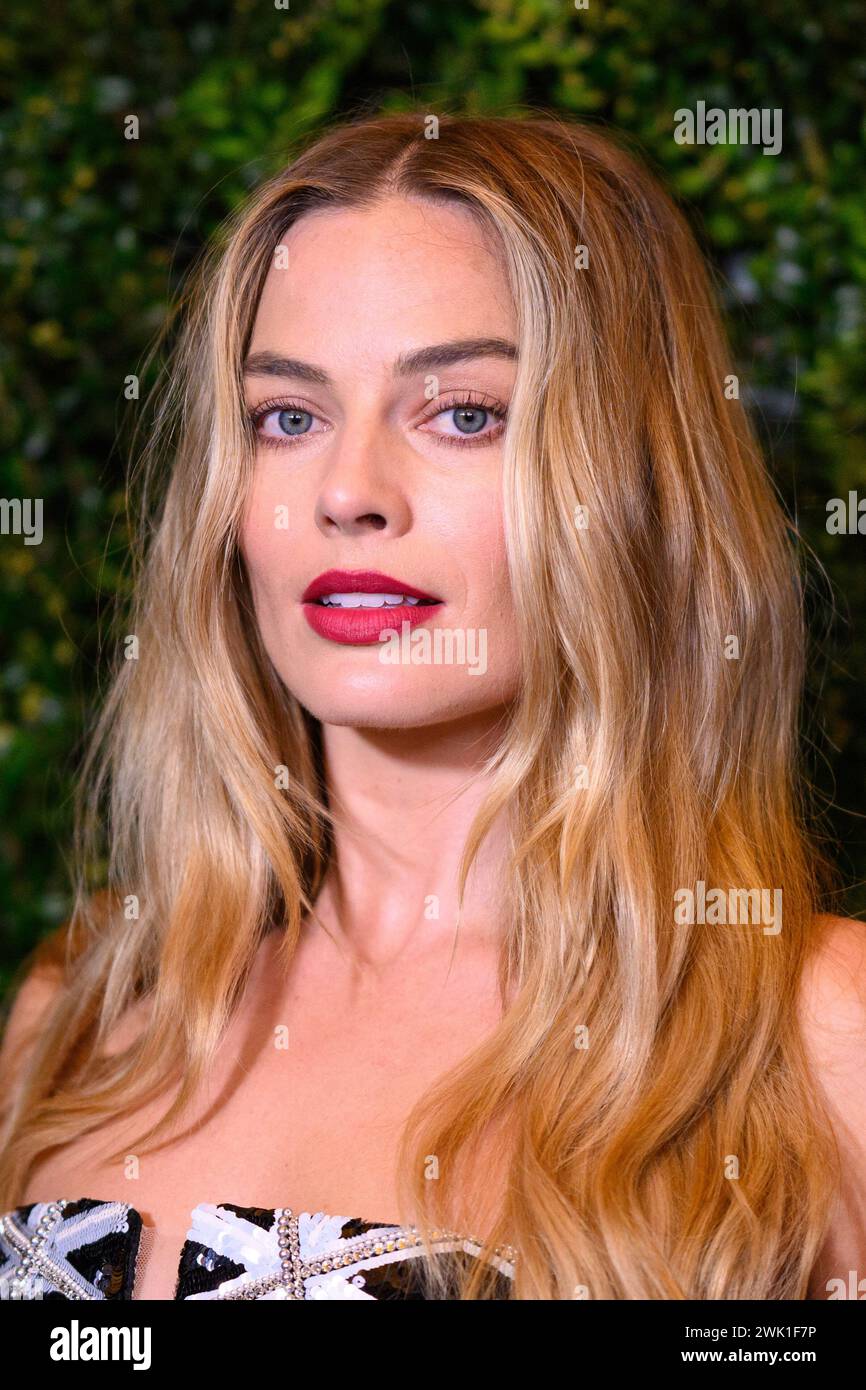 London, UK. Saturday 17th February 2024. Margot Robbie attending the ...