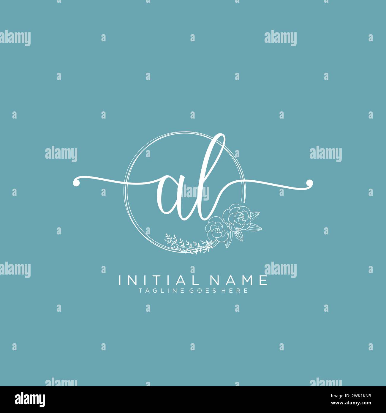 Al modern logo Stock Vector Images - Alamy
