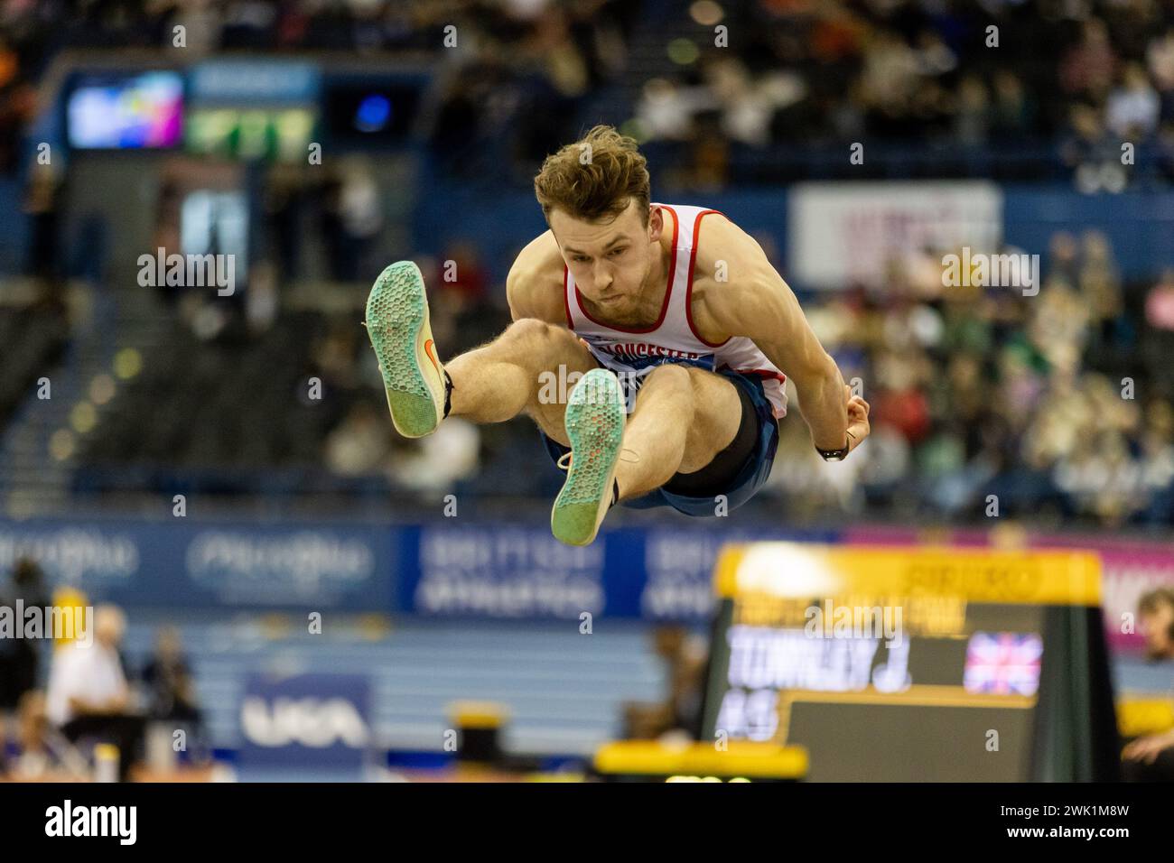 Birmingham, 18 February 2024, Triple Jump Men Final – Joel Townley ...