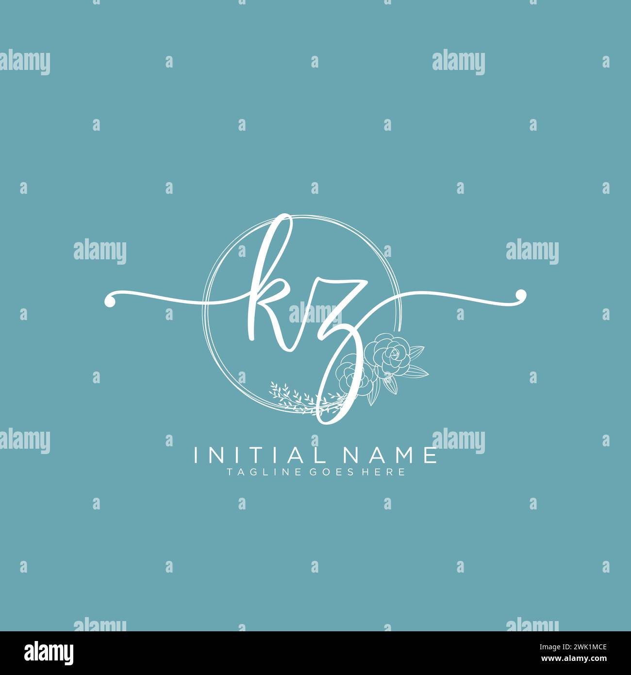 Kz circle logo hi-res stock photography and images - Alamy