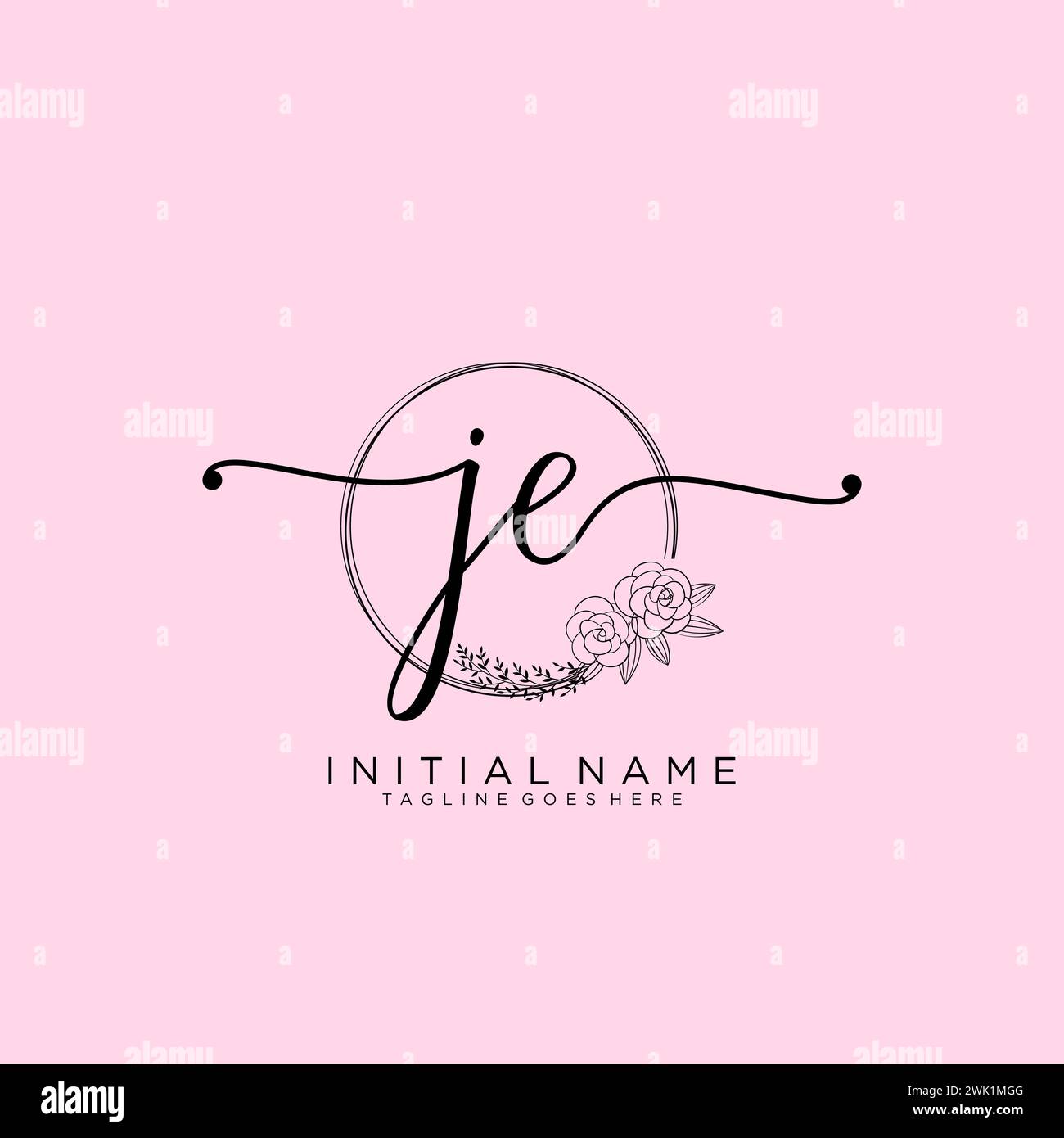 Je font Stock Vector Images - Alamy