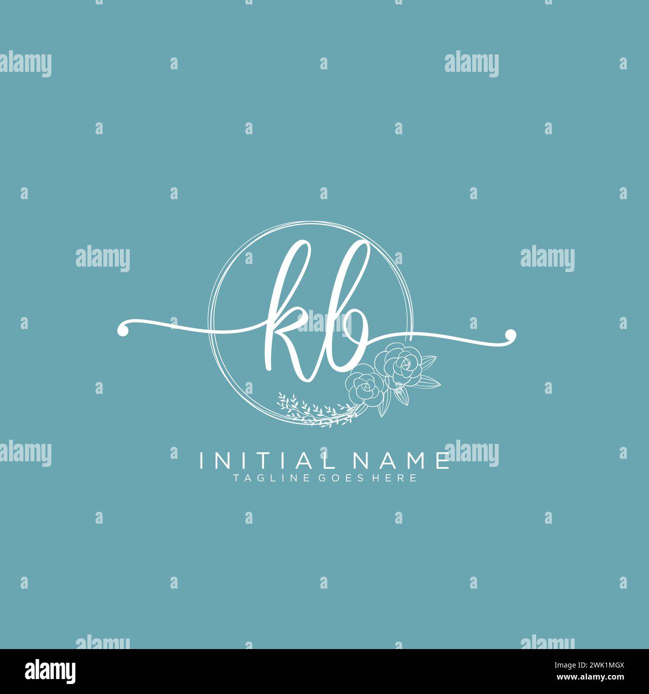 Kb circle logo hi-res stock photography and images - Alamy
