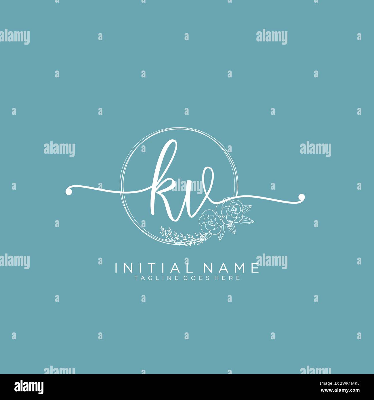 Kv circle logo hi-res stock photography and images - Alamy