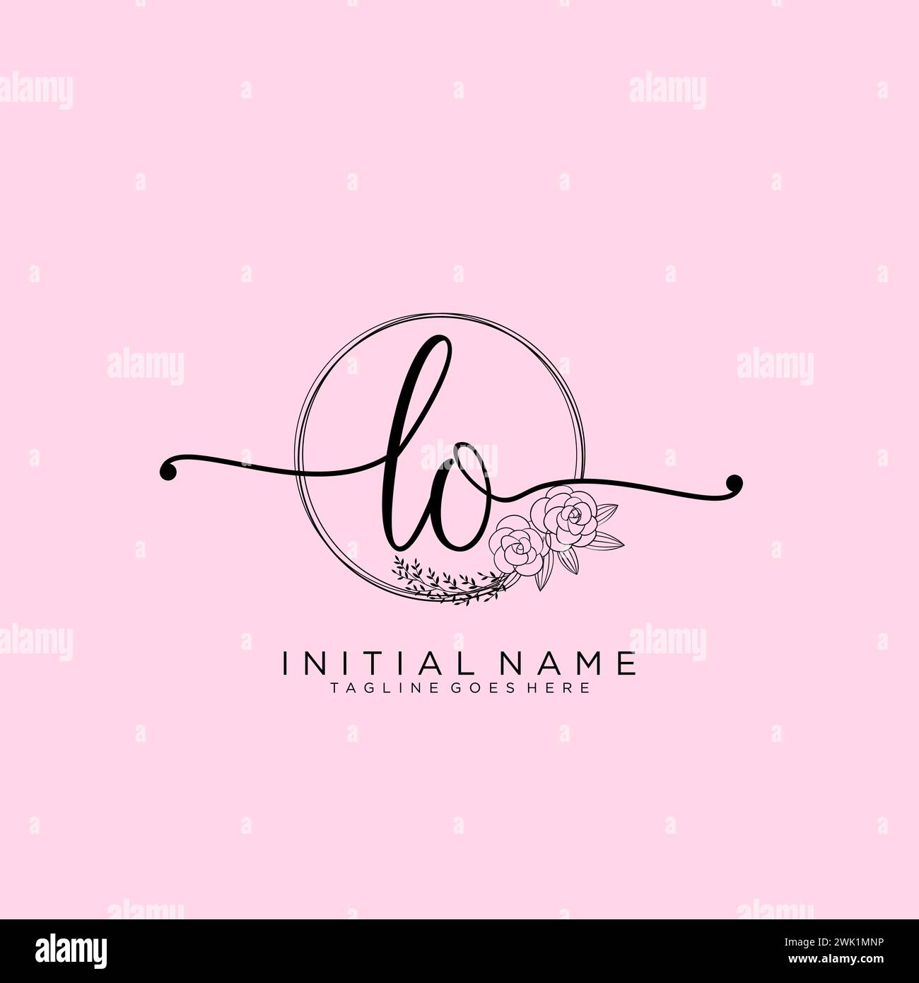 Lo modern logo hi-res stock photography and images - Alamy