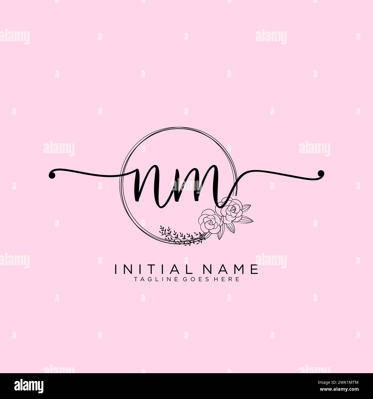 Nm logo vector vectors hi-res stock photography and images - Alamy