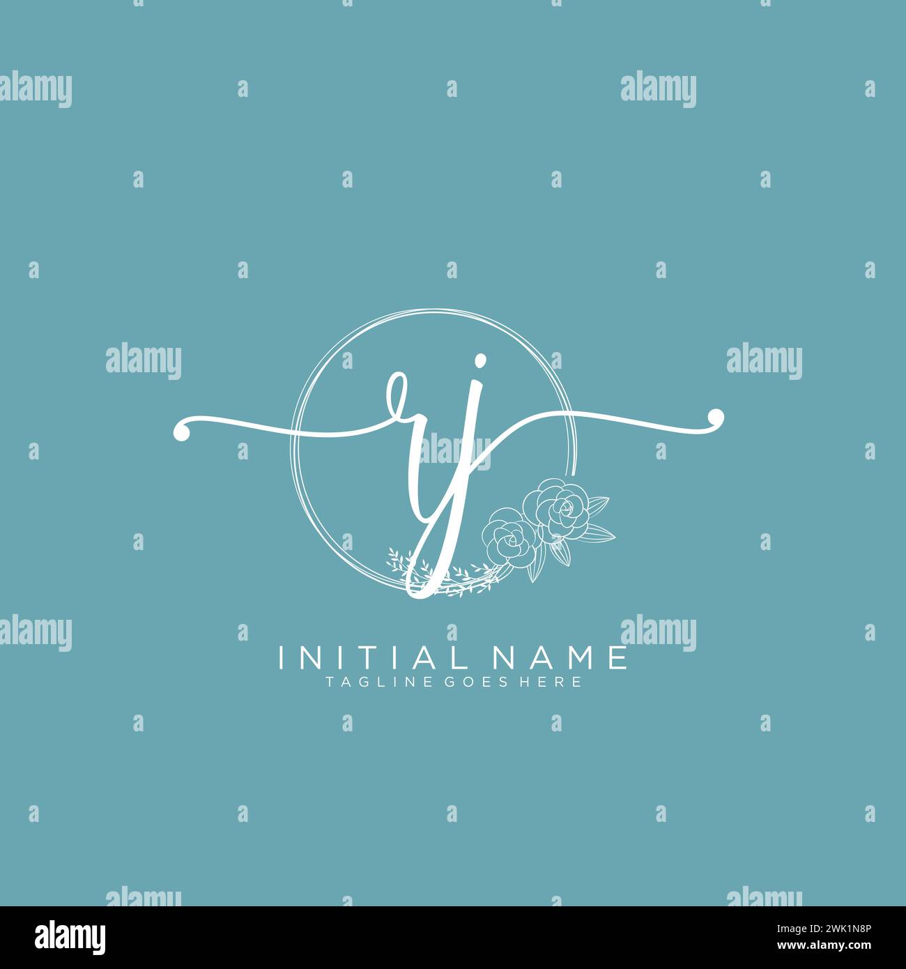 Rj vintage logo Stock Vector Images - Alamy