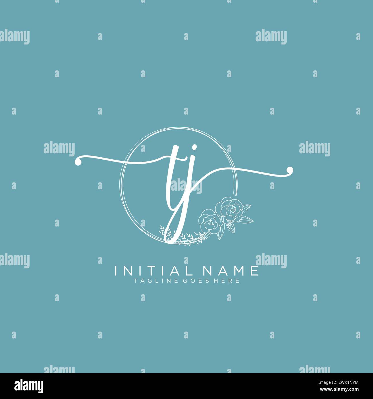 Tj font vector vectors Stock Vector Images - Alamy