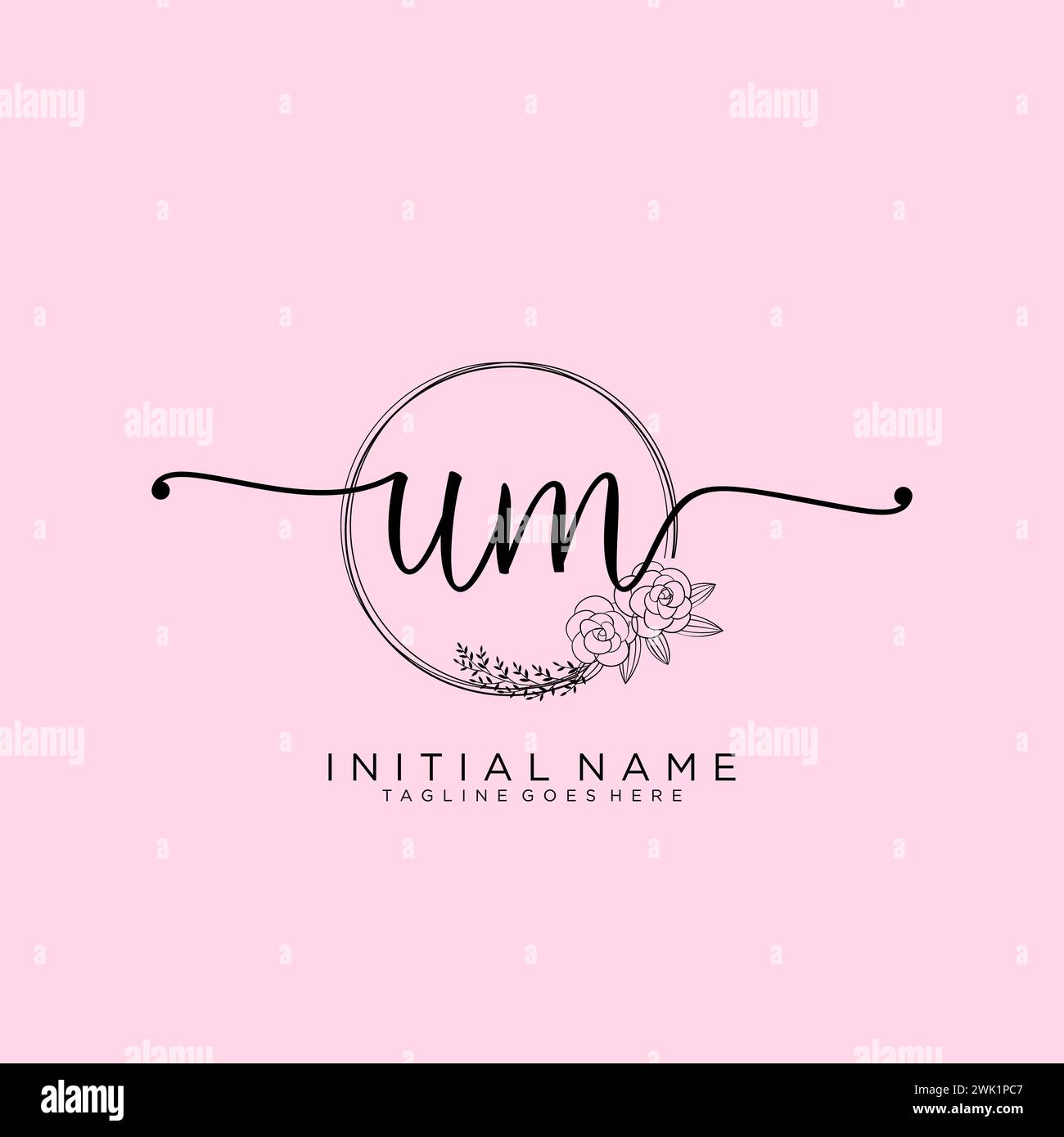 Letter um vector vectors hi-res stock photography and images - Alamy