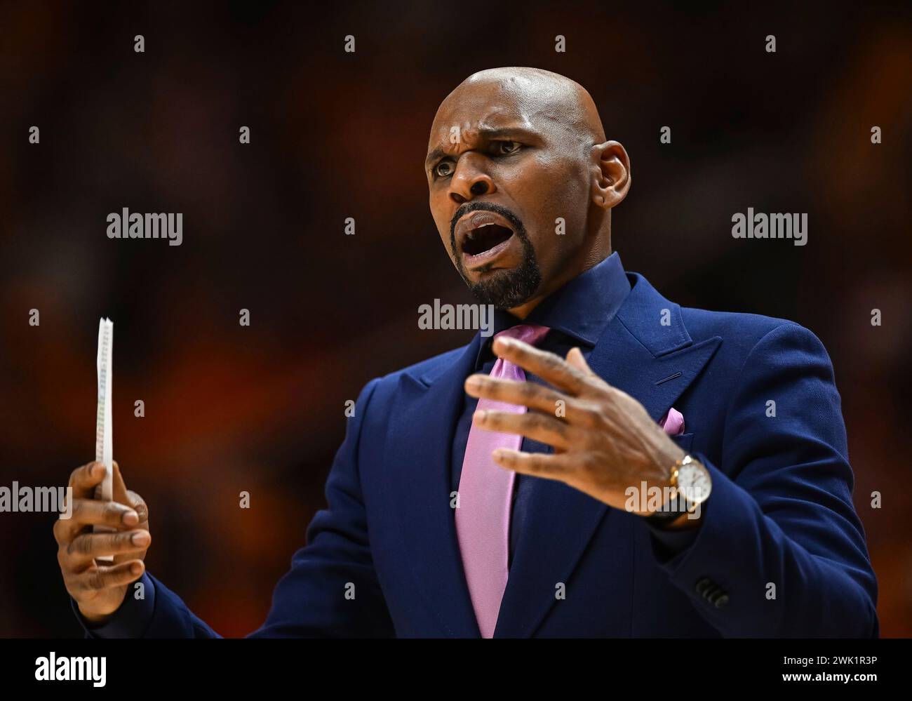 KNOXVILLE, TN - FEBRUARY 17: Vanderbilt Commodores head coach Jerry ...