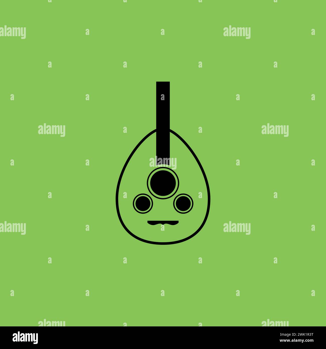 Lute instrument Stock Vector Images - Alamy