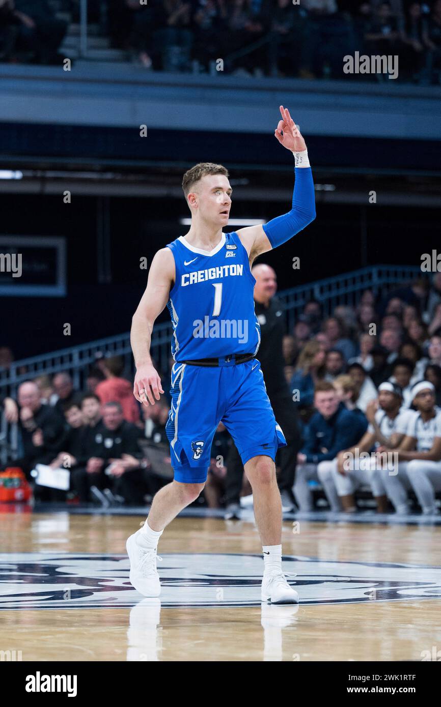 INDIANAPOLIS, IN - FEBRUARY 17: Creighton Bluejays guard Steven ...