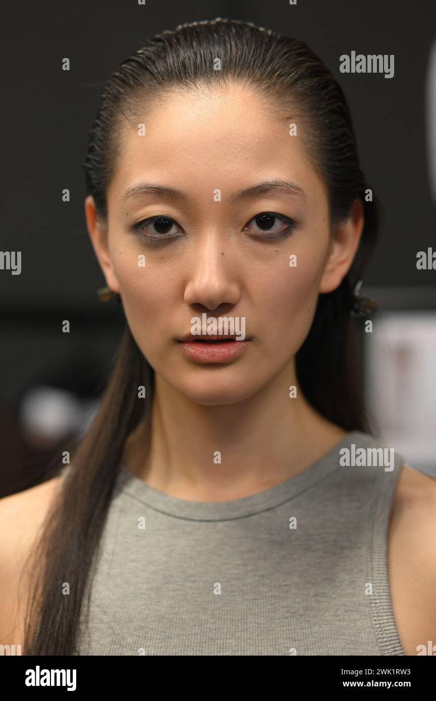 London, UK. 17th Feb, 2024. Zhao Jingxuan is a model from China at the ...