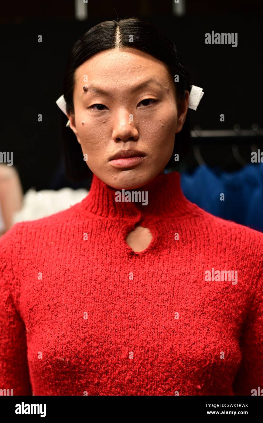 London, UK. 17th Feb, 2024. Cheng Yeeyan is a model from Hong Kong ...