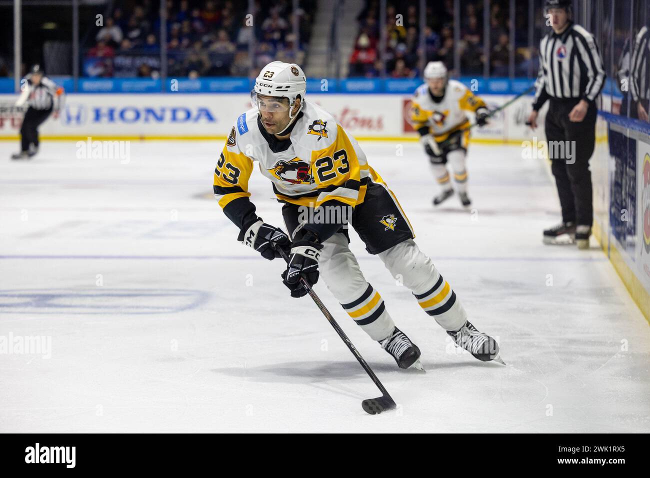 February 16th, 2024: Wilkes Barre Scranton Penguins forward Jagger ...