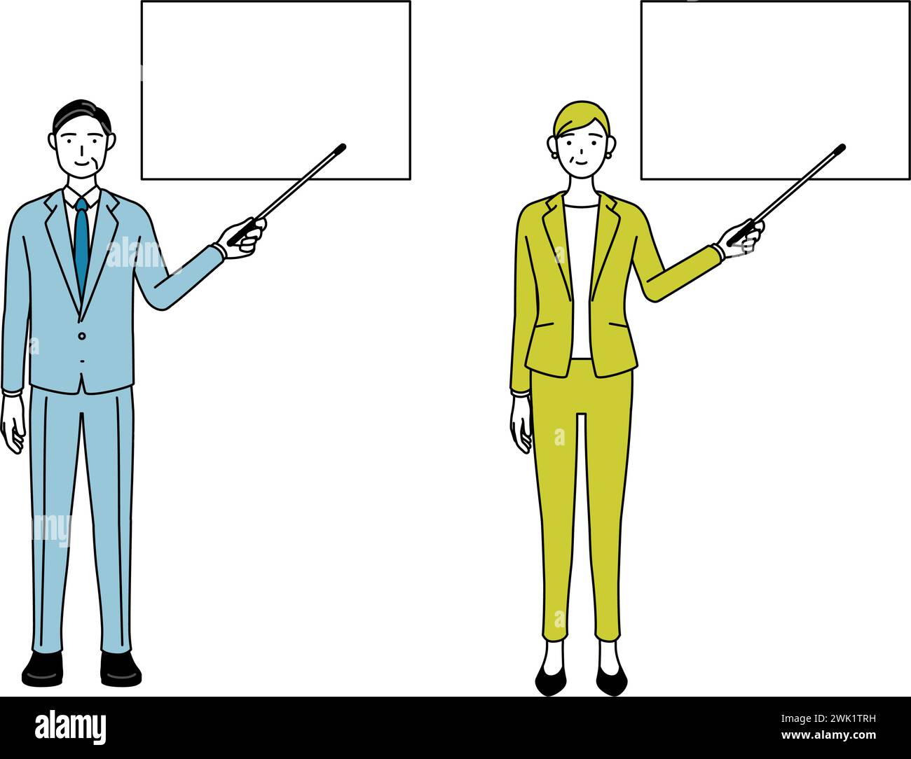 Presentation business suit classroom Cut Out Stock Images & Pictures ...