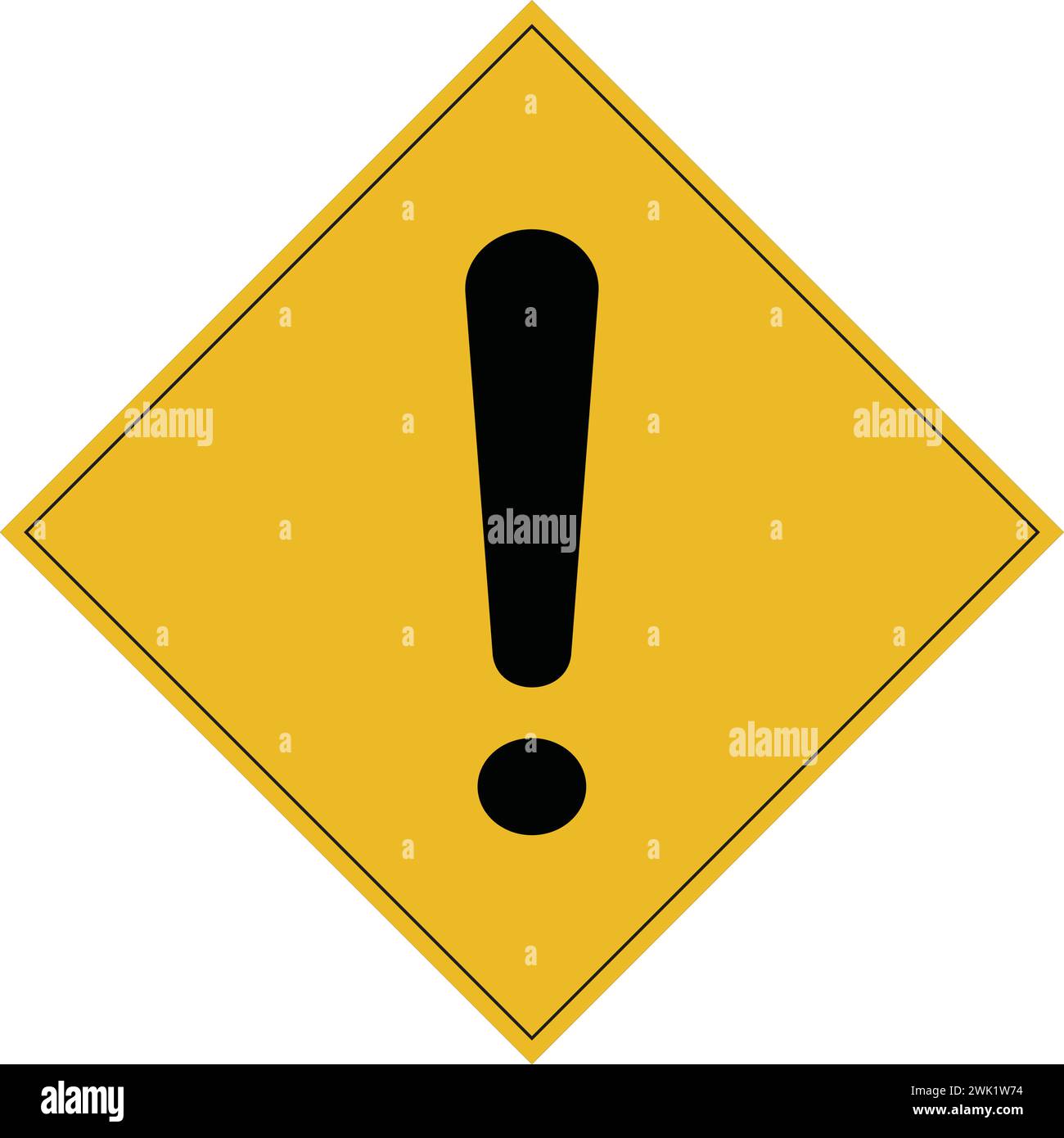 Hazard warning attention sign , Yellow warning danger sign Stock Vector ... Hazard warning attention sign , Yellow warning danger sign Stock Vector ...
