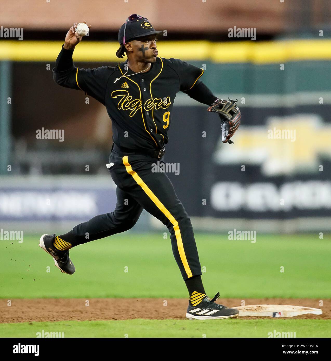 Houston, United States. 17th Feb, 2024. Grambling Tigers shortstop ...