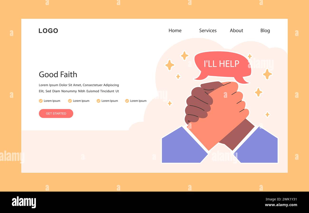 Good faith Stock Vector Images - Alamy