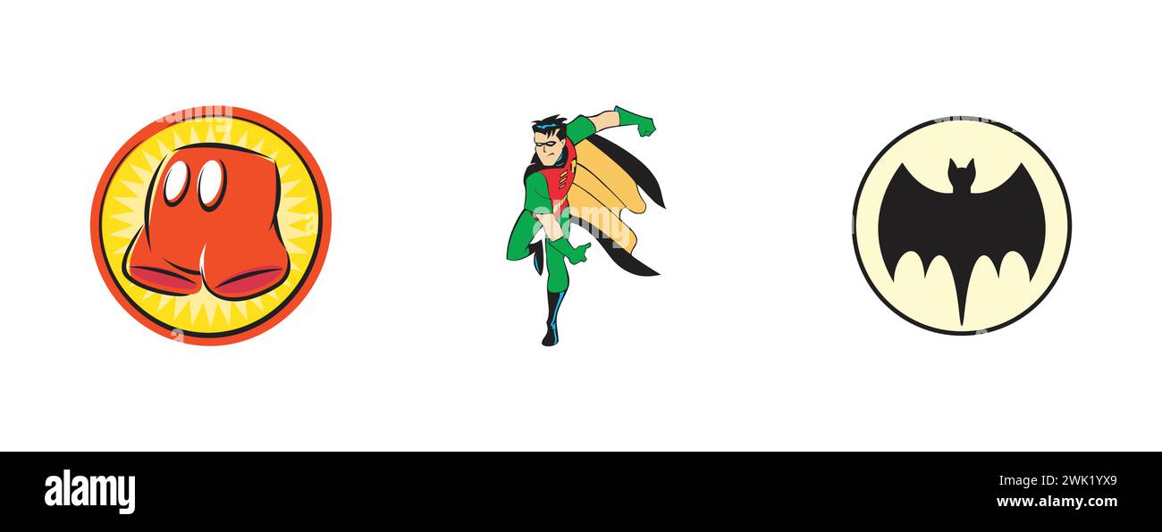 Batman and robin hi-res stock photography and images - Alamy