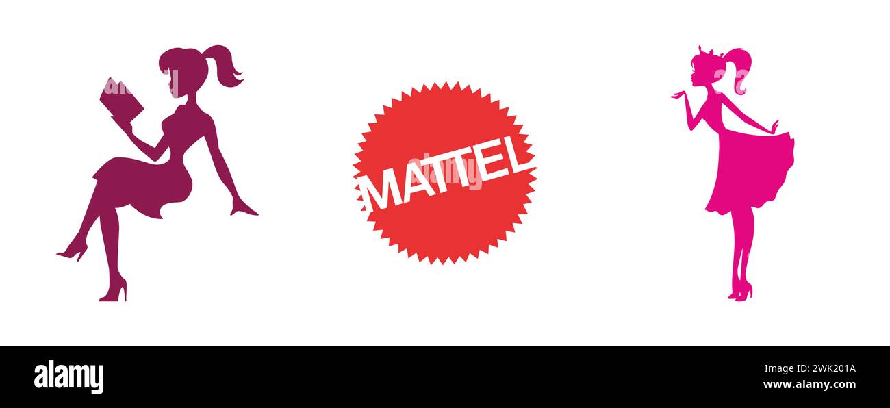 Mattel barbie Stock Vector Images - Alamy