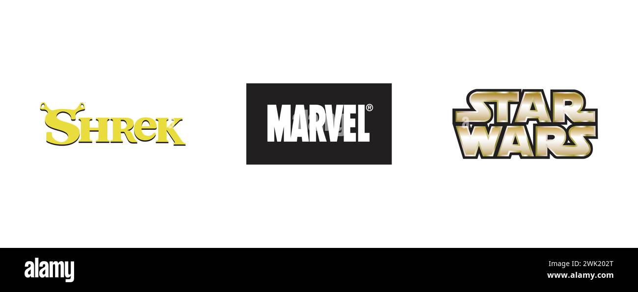 Logo shrek Cut Out Stock Images & Pictures - Alamy