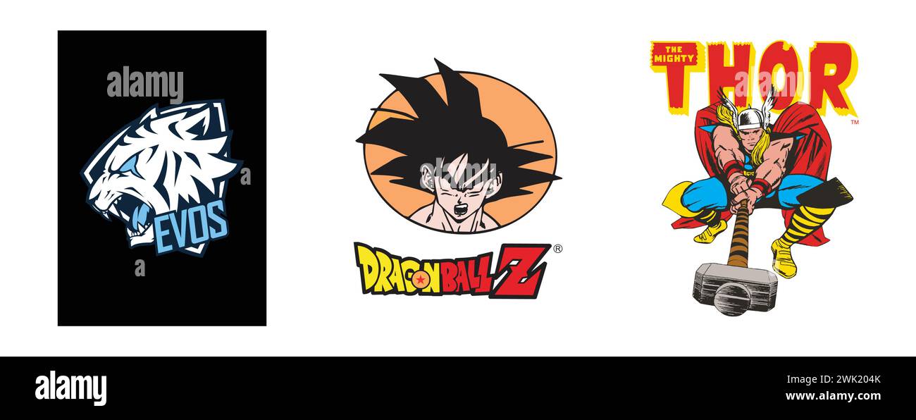 Dragon ball z Stock Vector Images - Alamy