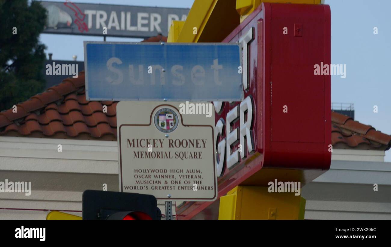 Mickey rooney memorial square hi-res stock photography and images - Alamy