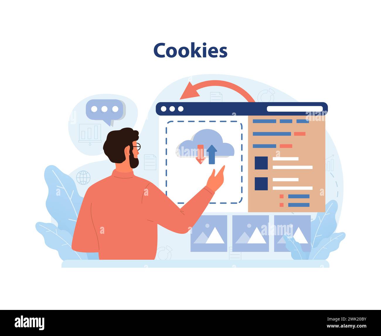 Focused understanding Stock Vector Images - Alamy