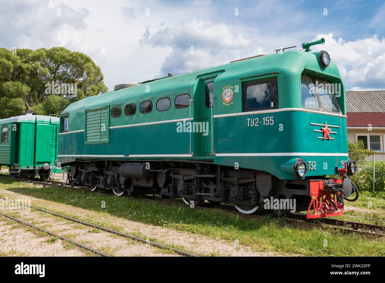 Tu2 diesel locomotive hi-res stock photography and images - Alamy