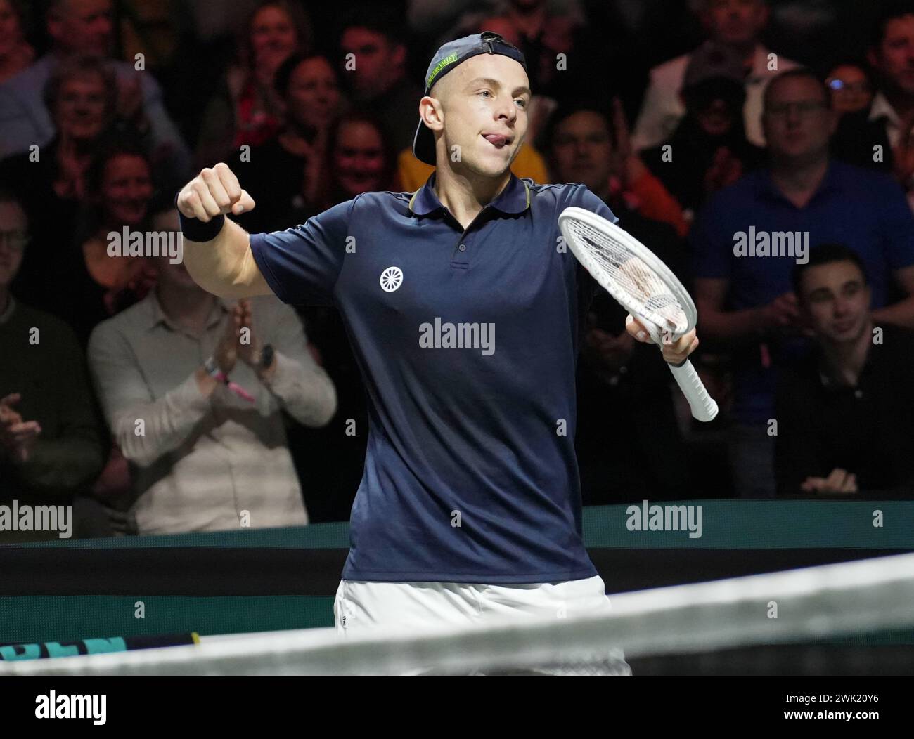 Tallon Griekspoor of Netherlands against Emil Ruusuvuori of Finland ...