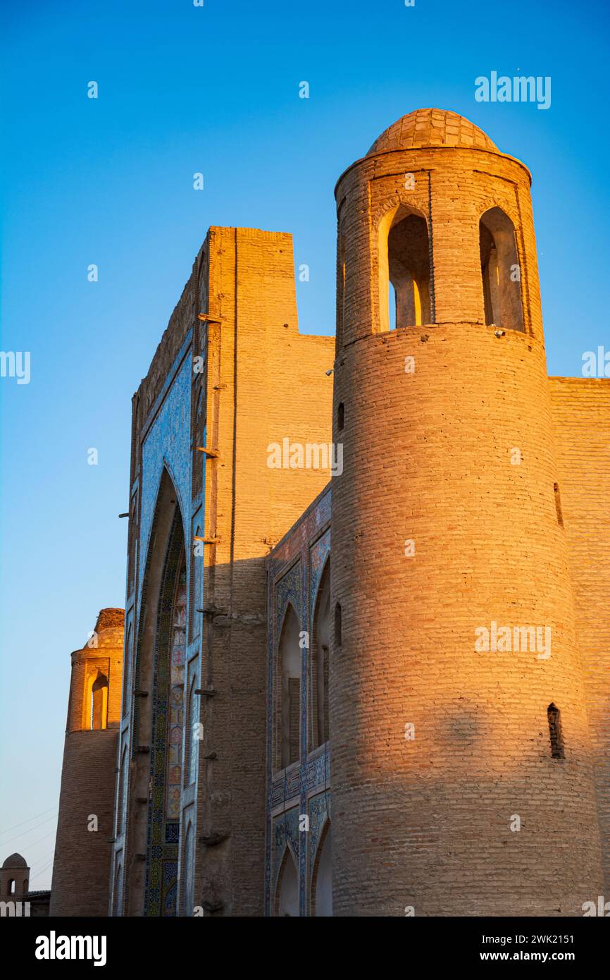 Abdulazizkhan Madrasa, Bukhara, Uzbekistan Stock Photo - Alamy