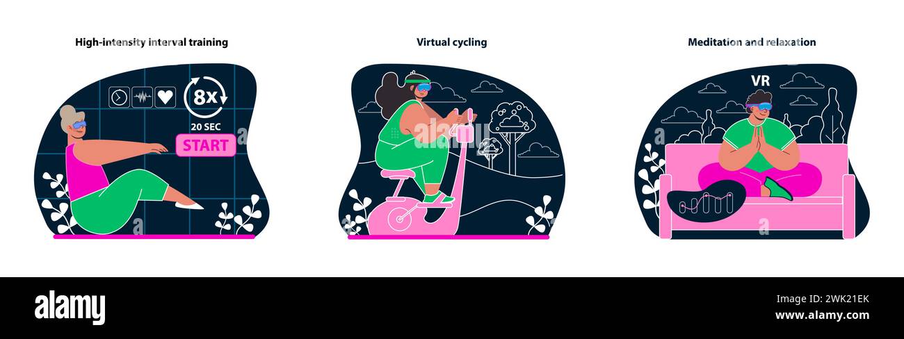 High technology fitness Cut Out Stock Images & Pictures - Alamy