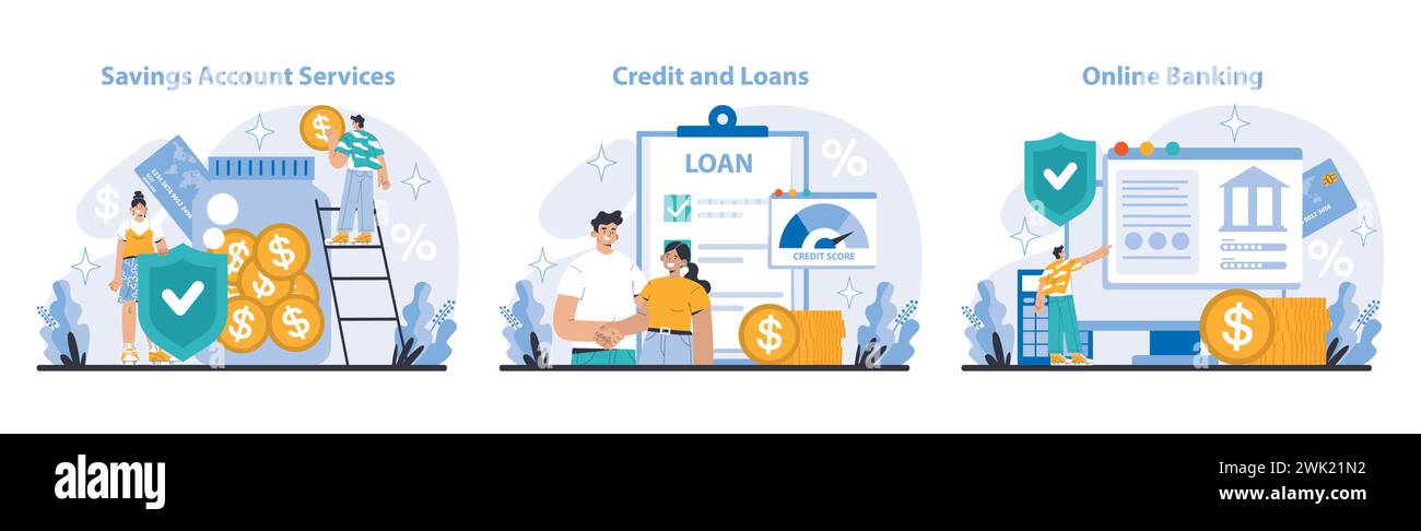 Core Banking Service trio. Navigating savings growth, loan processes ... Core Banking Service trio. Navigating savings growth, loan processes ...