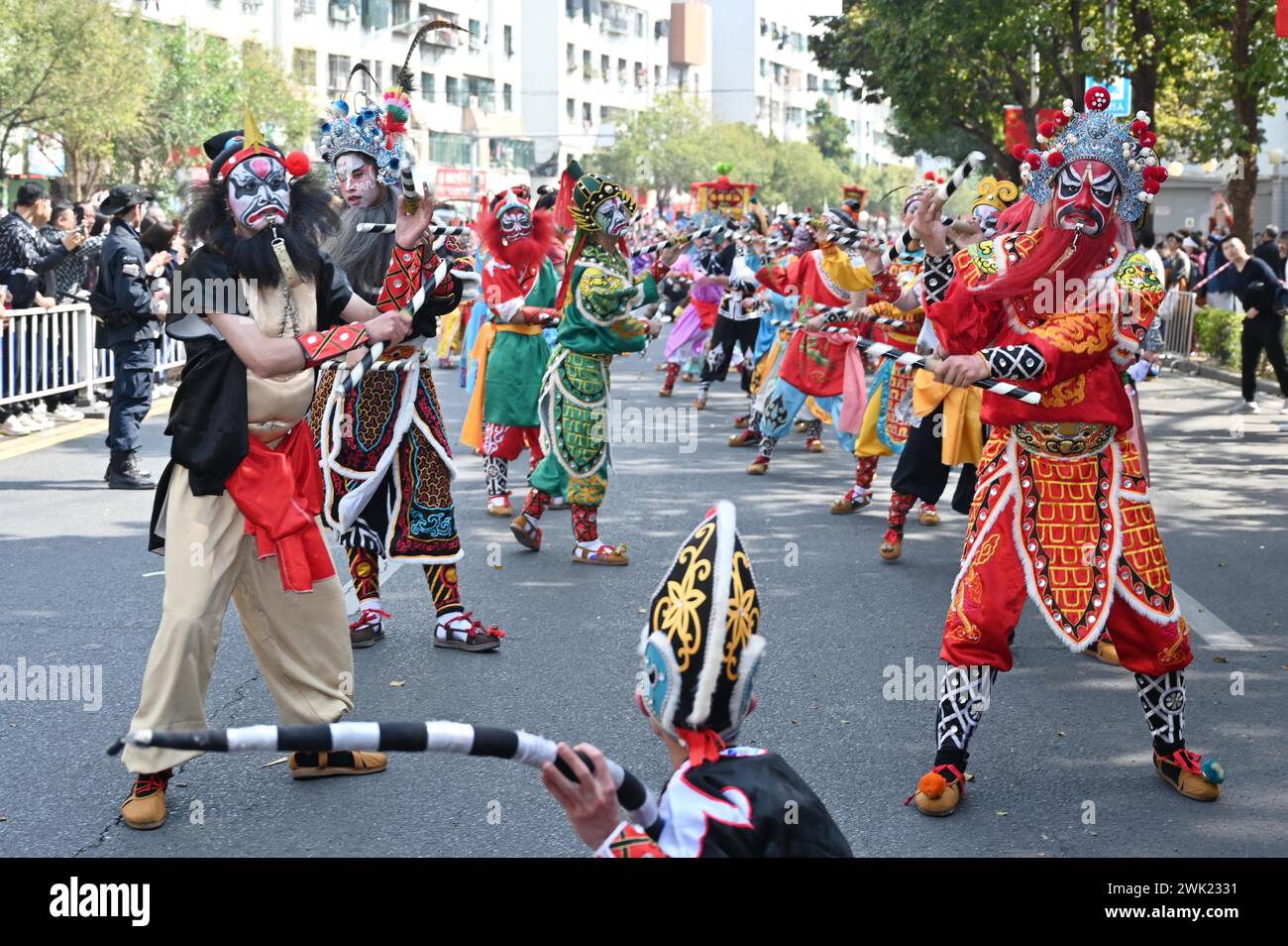 **CHINESE MAINLAND, HONG KONG, MACAU AND TAIWAN OUT** People take part ...