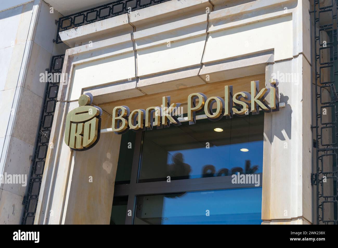 Bydgoszcz, Poland - July 9, 2023: Logo of PKO Bank Polski Stock Photo ...