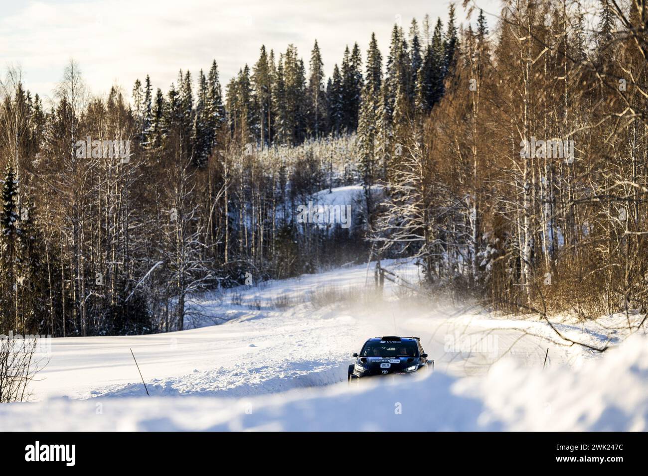 22 PAJARI Sami, MALKONEN Enni, Toyota Yaris Rally2, action during the ...