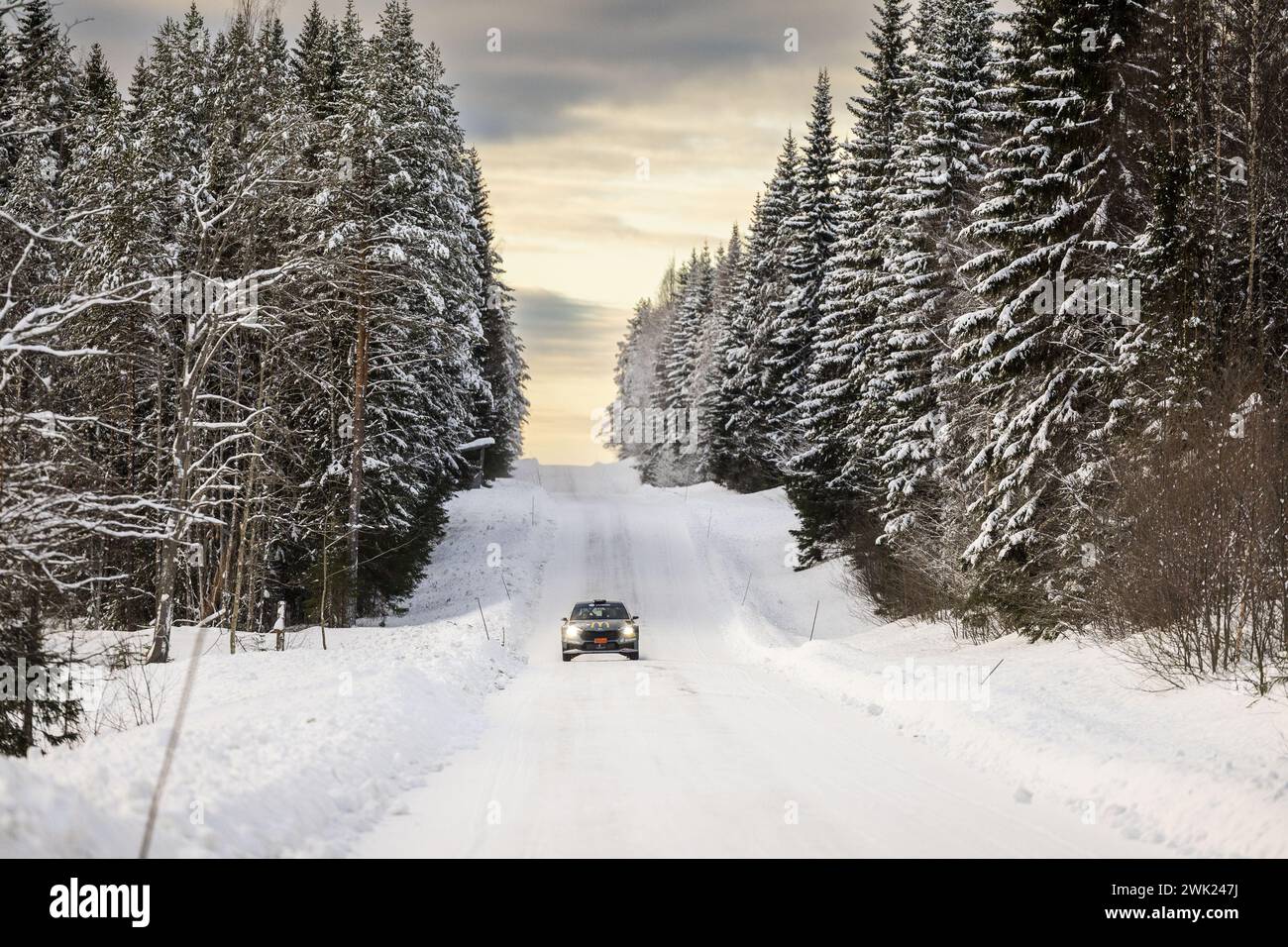 32 Isak REIERSEN, Lucas KARLSSON, Skoda Fabia RS Rally2, action during ...