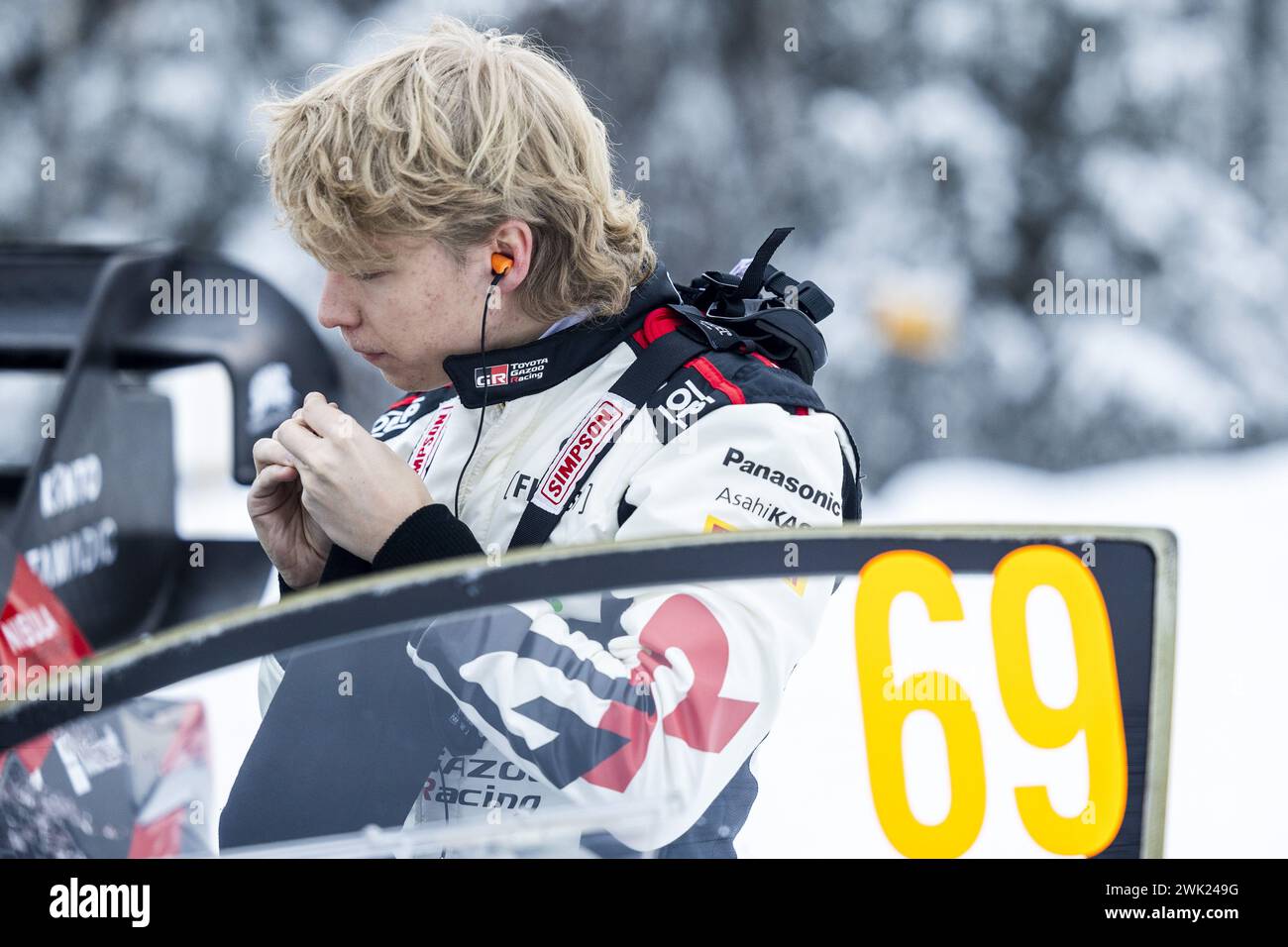 ROVANPERA Kalle, Toyota GR Yaris Rally1, portrait during the Rally ...