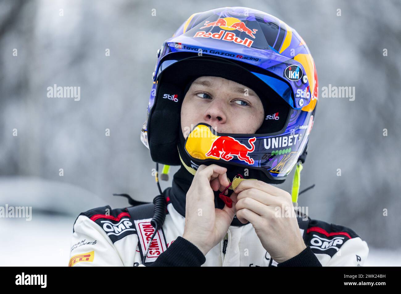 ROVANPERA Kalle, Toyota GR Yaris Rally1, portrait during the Rally ...